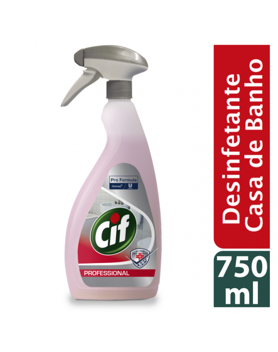 Cif Pro Formula 4in1 Casa de Banho Spray Desinfetante » Pro Formula