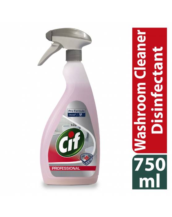 Cif 4in1 Washroom Spray » Janitorial Cleaning Products UK | Front of ...
