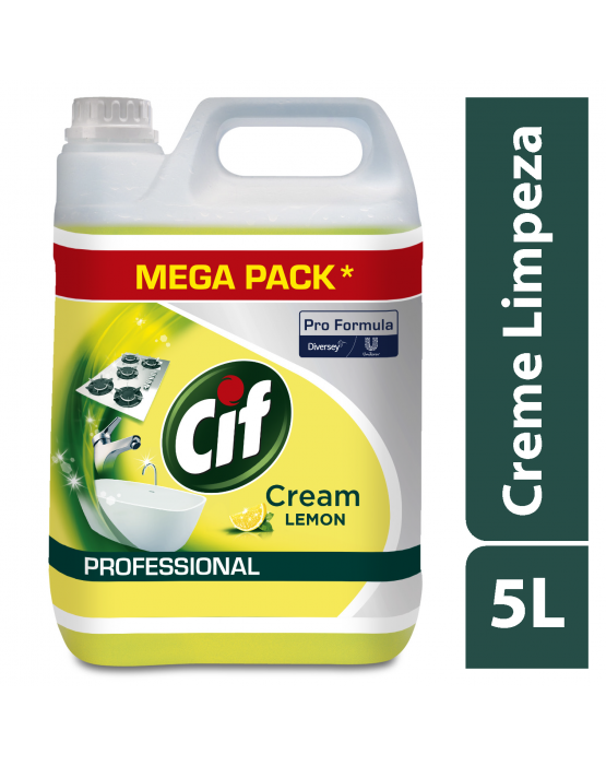 Cif Pro Formula Creme Limão 5L » Pro Formula