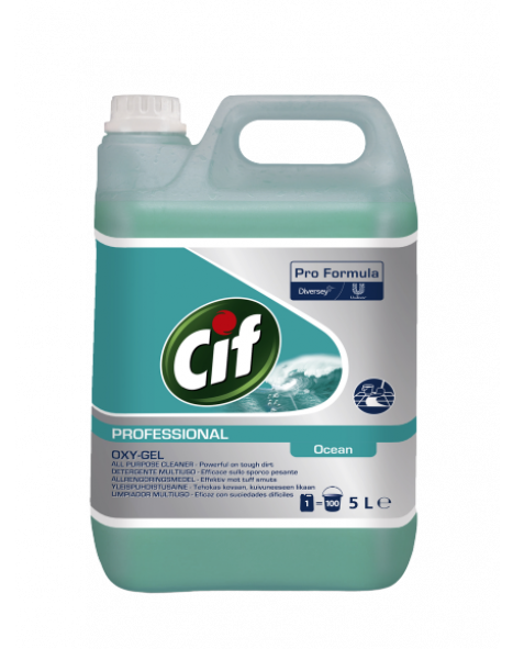 Cif Oxy-Gel Océan, Produit de Nettoyage Cif, Produit Nettoyant à l ...